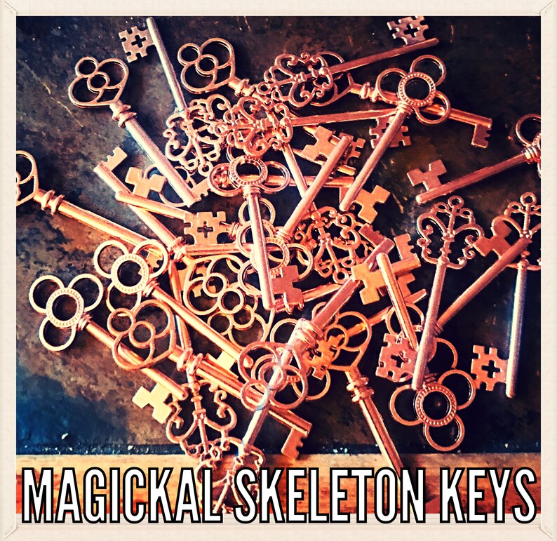 Magickal Skeleton Keys - Etsy
