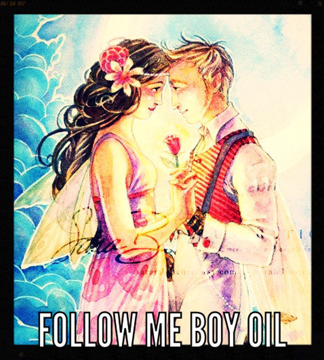 Follow Me Boy Oil - Etsy