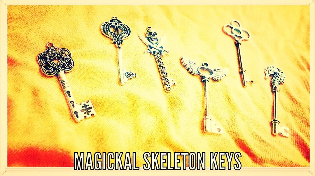Magickal Skeleton Keys - Etsy