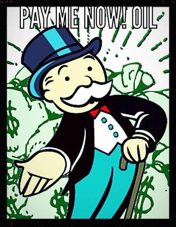 PAY ME NOW Oil | Etsy