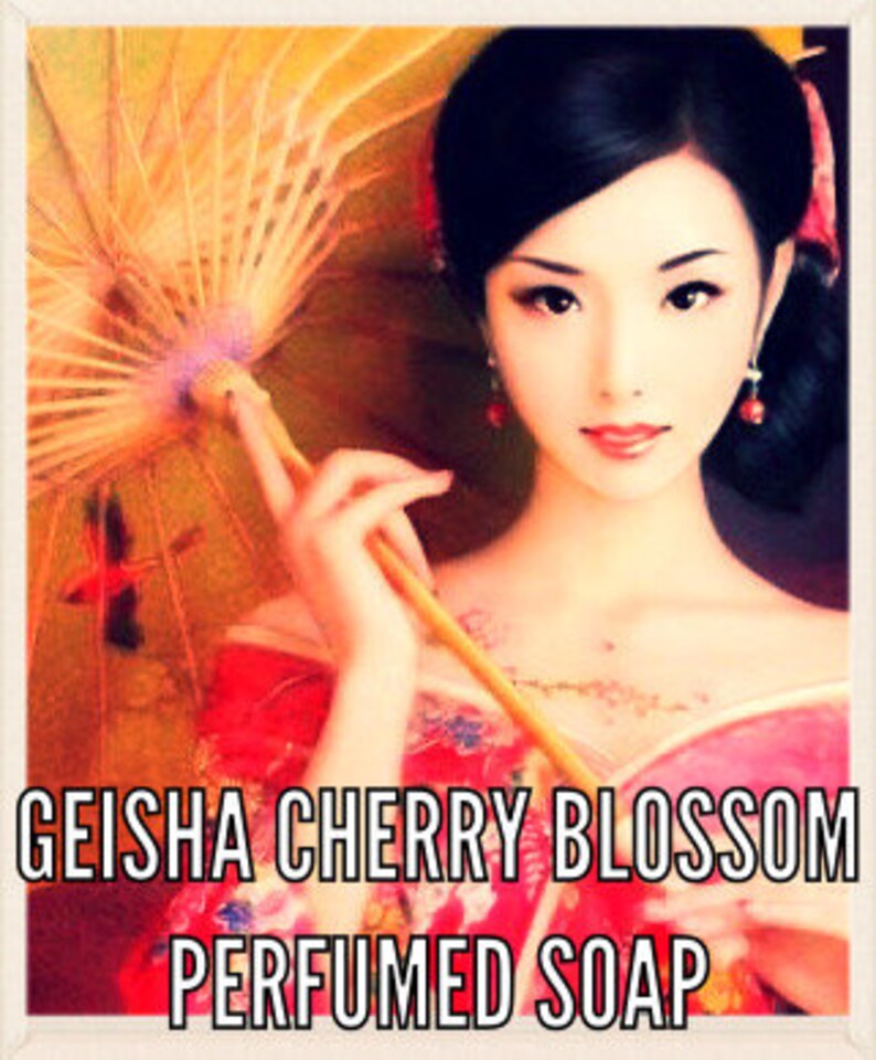 Geisha Cherry Blossom Perfumed Soap - Etsy