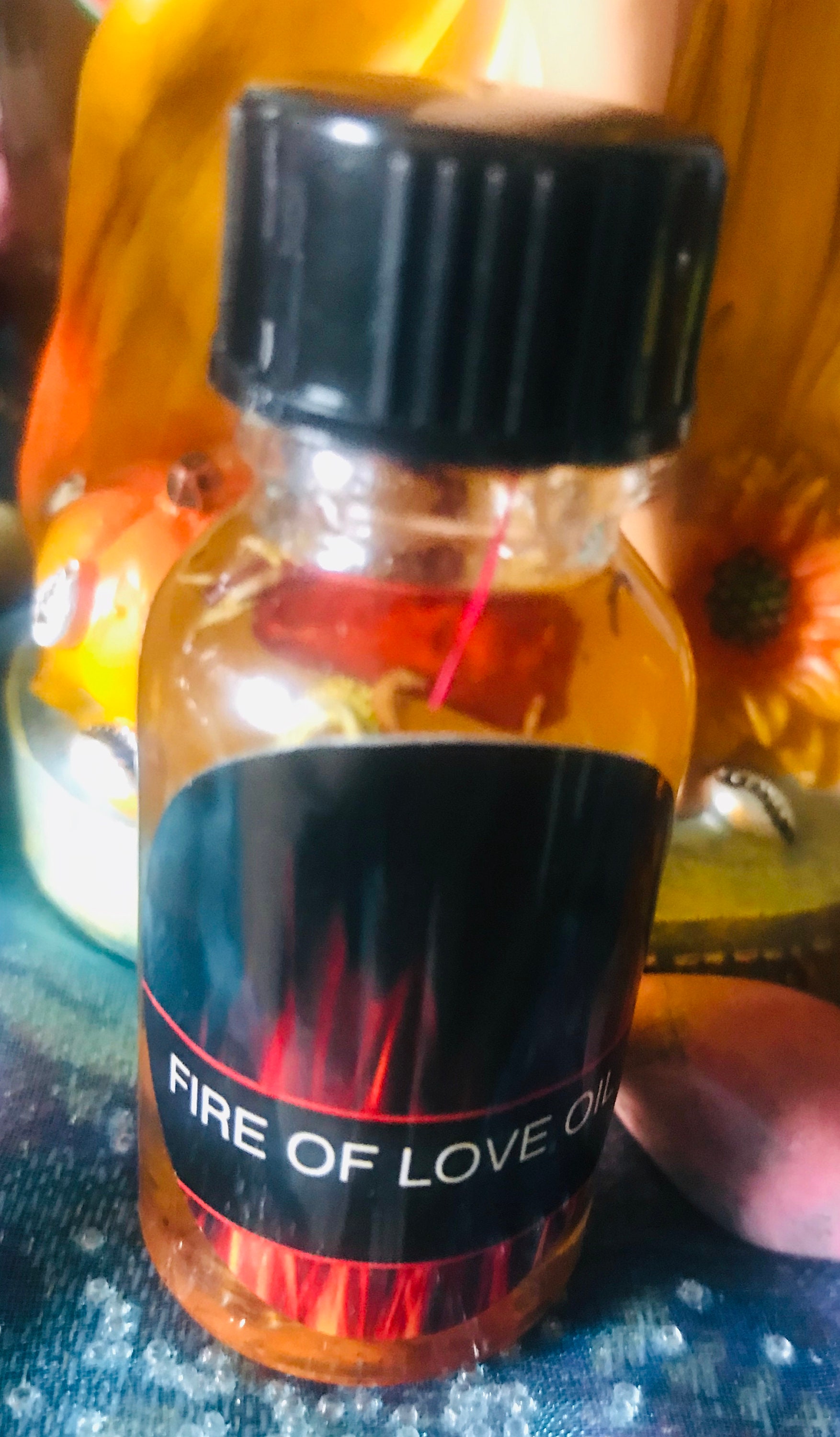 Fire of Love Oil flames of Passion - Etsy