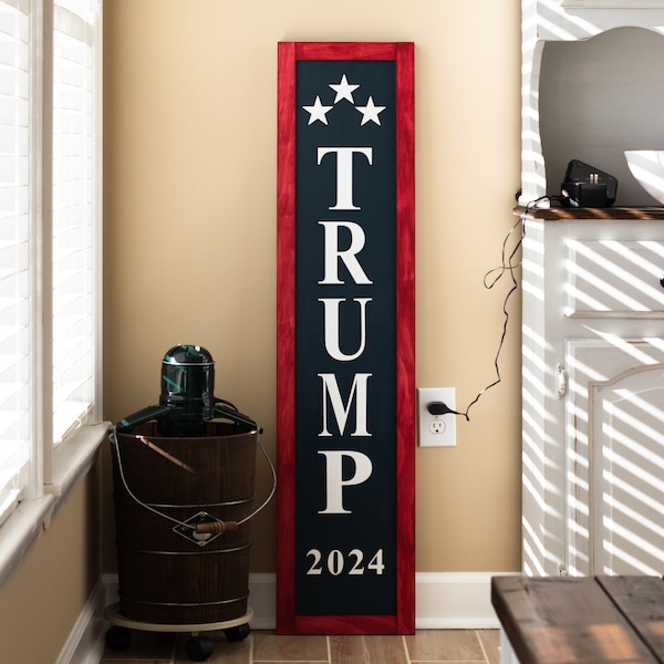Trump Wood Sign - Etsy