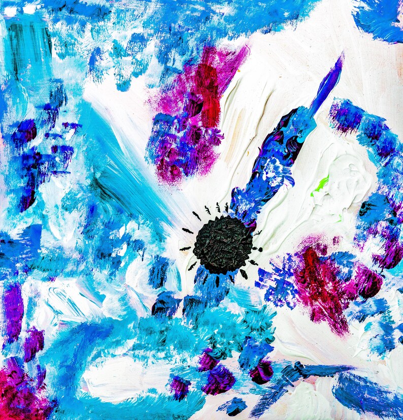 Flower Here Queer Abstract Art Print Love Print Wall - Etsy UK