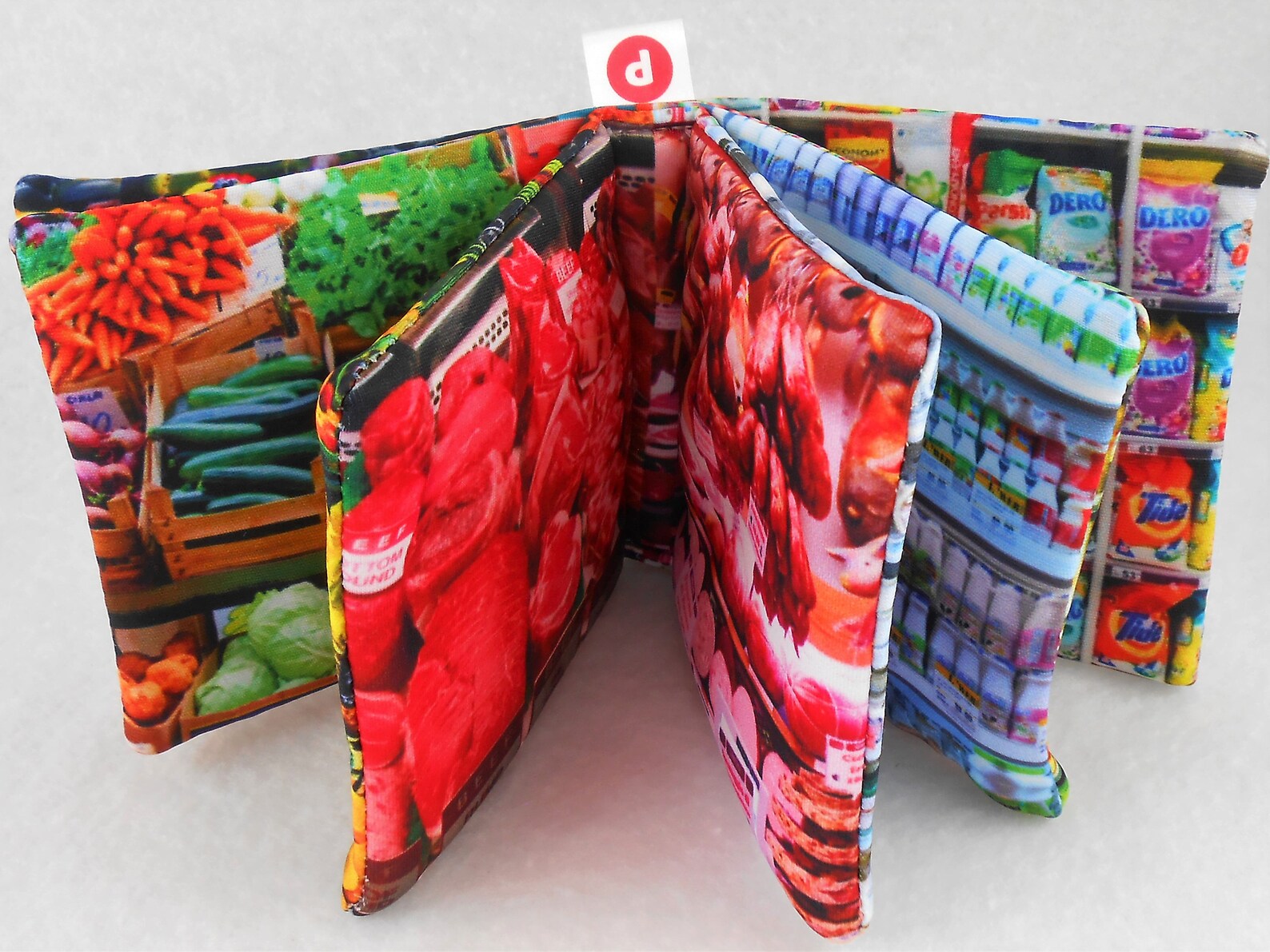 CLOTH BOOK About Shopping Pictures of Store Shelves Teaching - Etsy