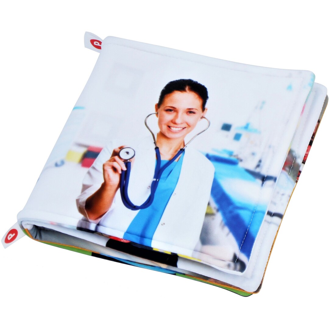 Professions Cloth Book for Babies: Soft, Washable, Non-toxic Toy - Etsy