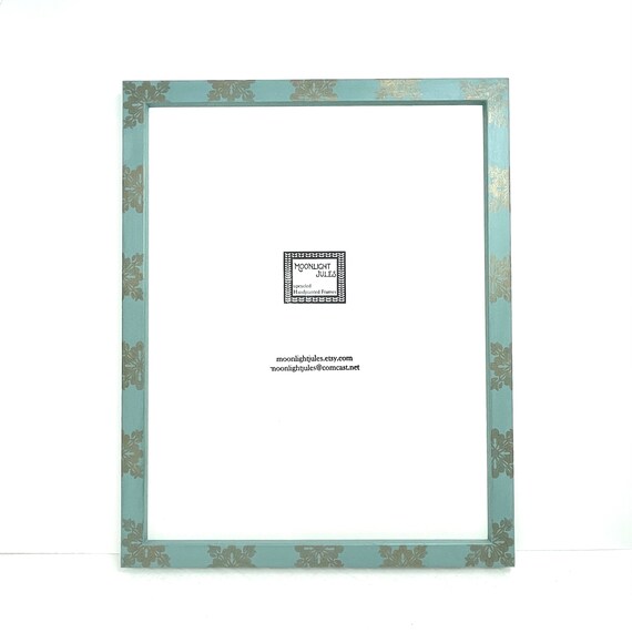 Blue picture frame 11x14 store
