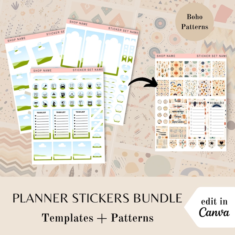 Sticker Frames - Etsy