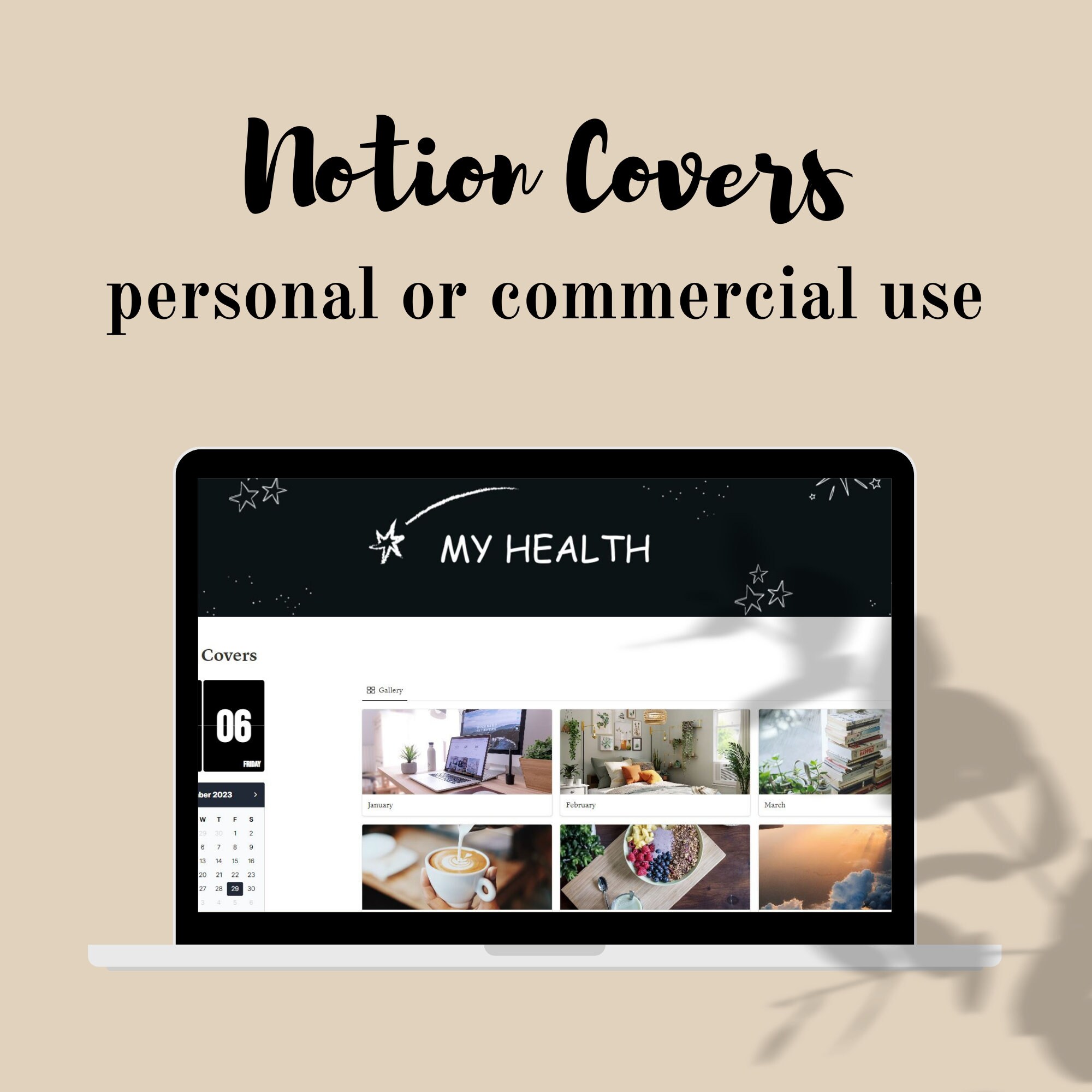 Notion Covers for Templates, Customize Notion Templates, Stars Galaxy ...