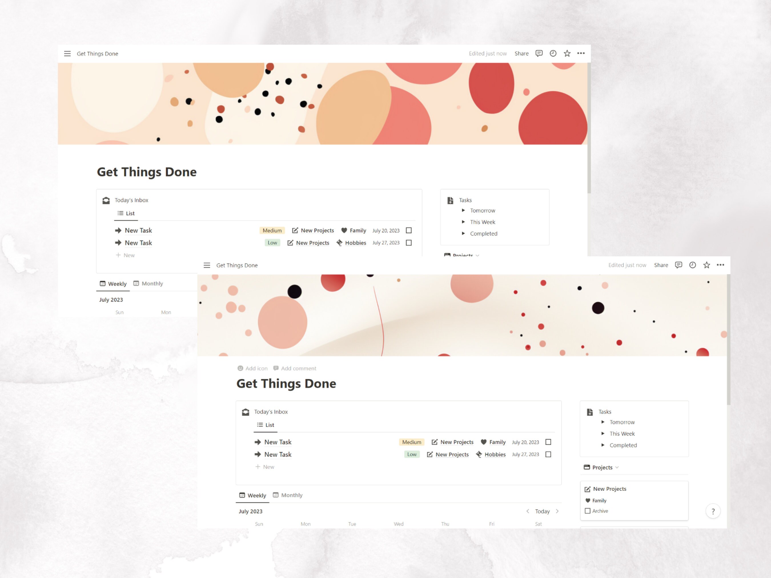 Notion Covers, Customize Notion Templates. Boho Minimalist Notion ...