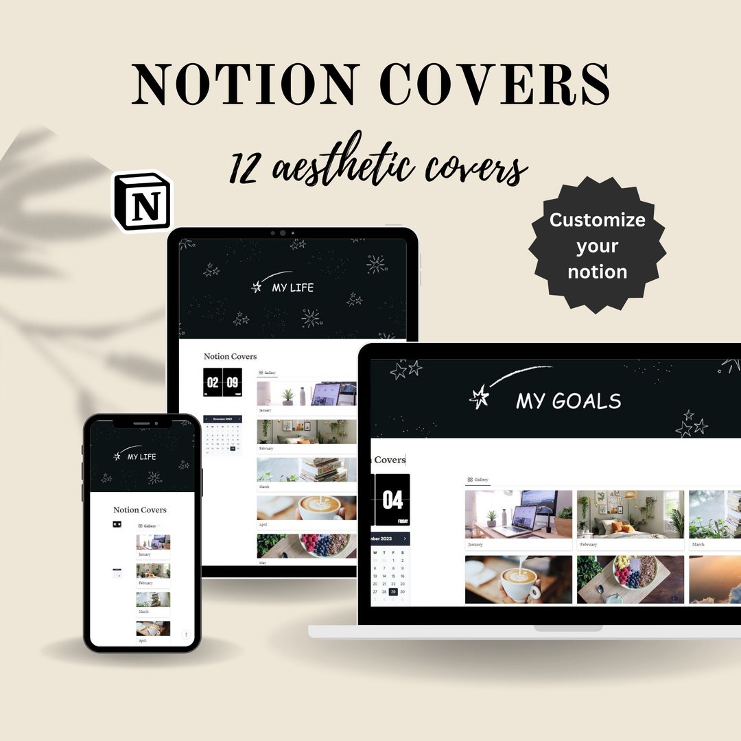 Notion Covers for Templates, Customize Notion Templates, Stars Galaxy ...