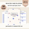 PLR Mental Health Bundle, Canva Template, Health PLR Planner, Editable Canva Template, Done for ...