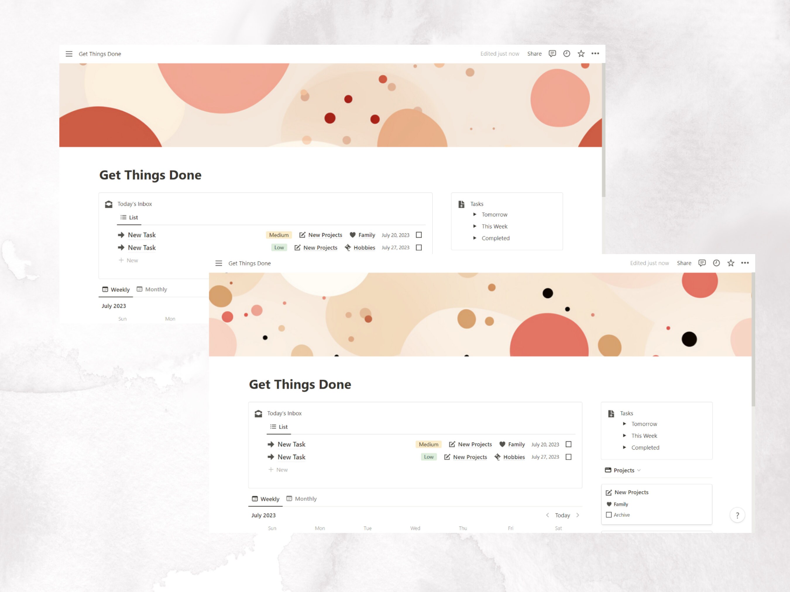 Notion Covers, Customize Notion Templates. Boho Minimalist Notion ...