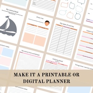 PLR Self Control Activity Book, Canva Template, Self Esteem PLR Planner, Editable Canva Template ...