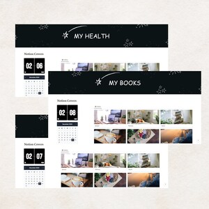 Notion Covers for Templates, Customize Notion Templates, Stars Galaxy ...