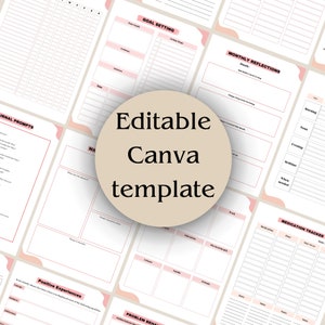 PLR Mental Health Bundle, Canva Template, Health PLR Planner, Editable Canva Template, Done for ...