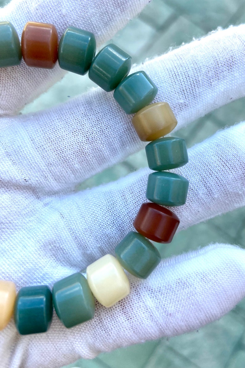 JUNGLE ADVENTURE Multi-color Natural Bodhi Root Beads Bracelet - Etsy