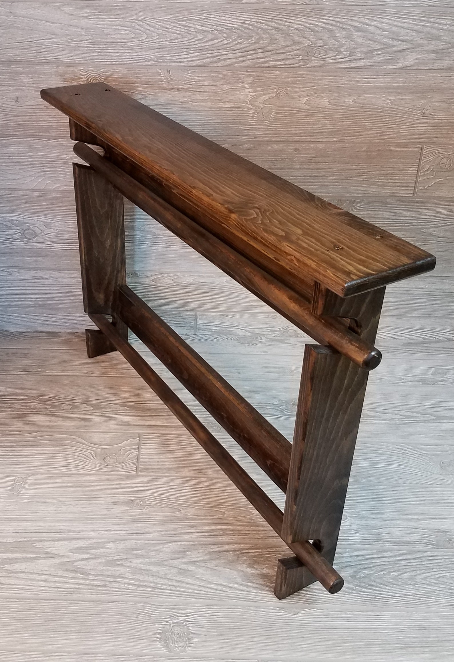 Double Quilt Rack Wooden Quilt Rack Quilt Rack Wall Mount - Etsy