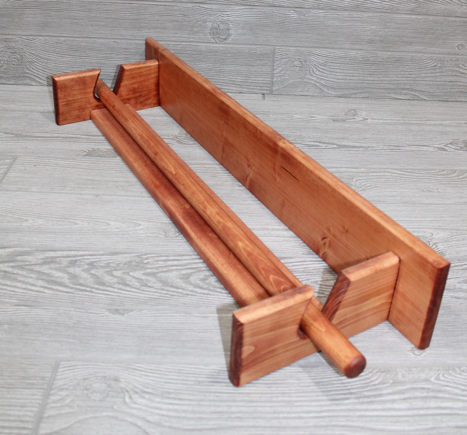 Quilt Rack Wooden Quilt Rack Quilt Rack Wall Mount Quilt | Etsy