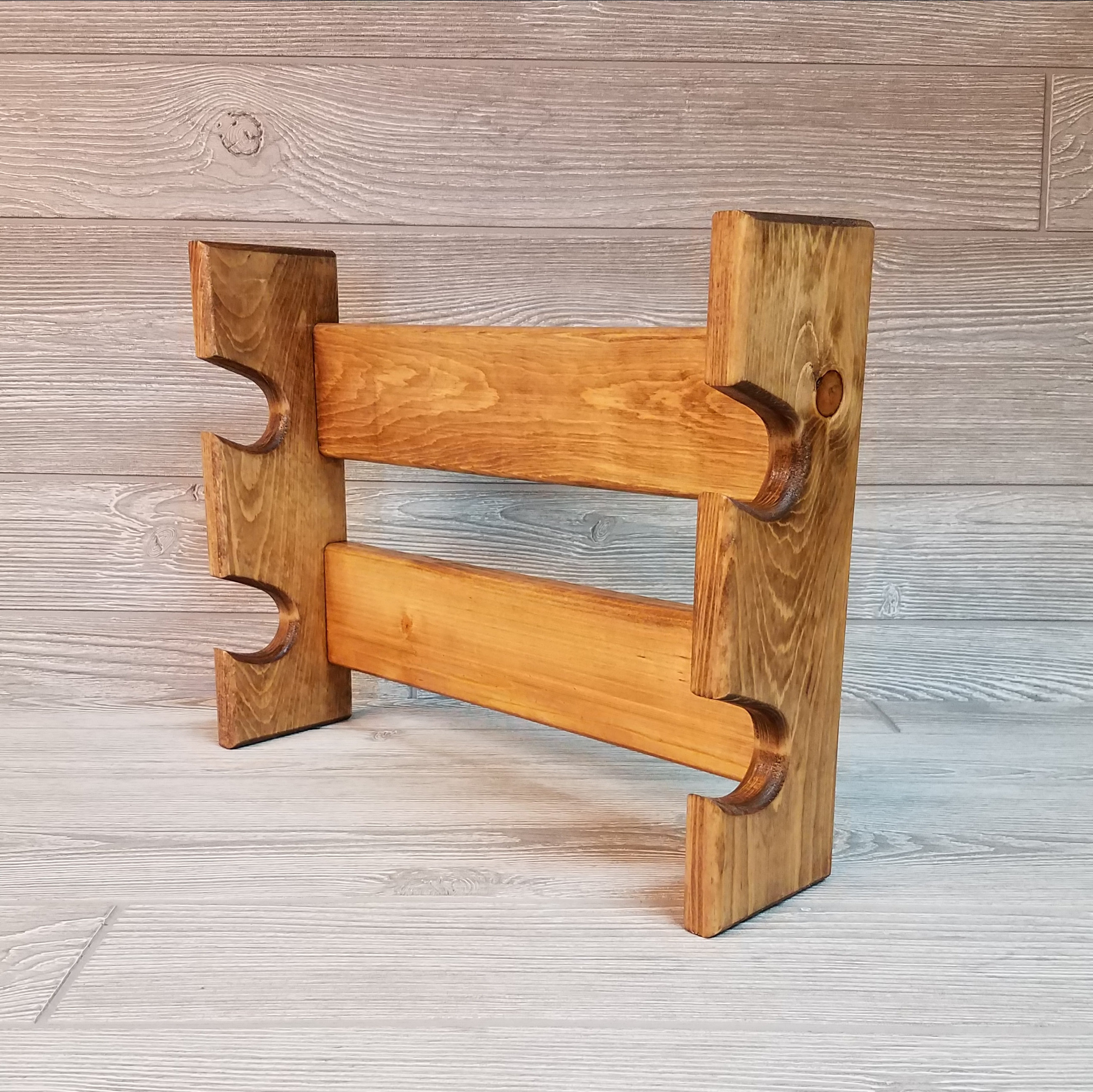 Rolling Pin Rack With Two Slots Multiple Rolling Pin Rack - Etsy