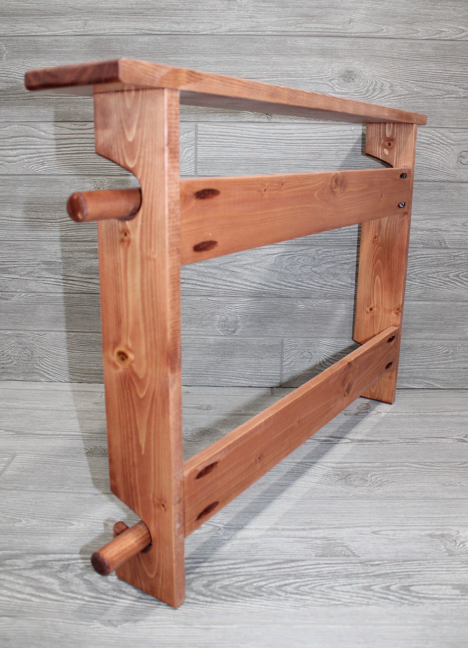 Double Quilt Rack Wooden Quilt Rack Quilt Rack Wall Mount - Etsy