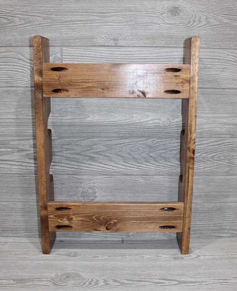 Rolling Pin Rack With Four Slots Provincial Four Pin Rack | Etsy