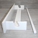 White Quilt Rack Single White Quilt Rack Wood White Quilt Rack Wooden ...