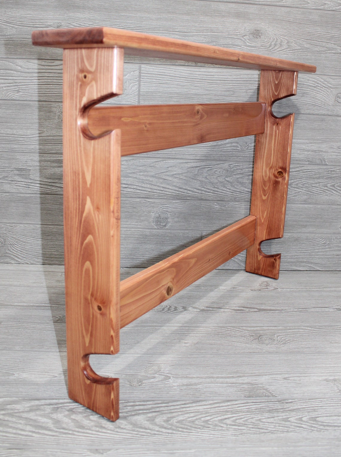 Double Quilt Rack Wooden Quilt Rack Quilt Rack Wall Mount - Etsy