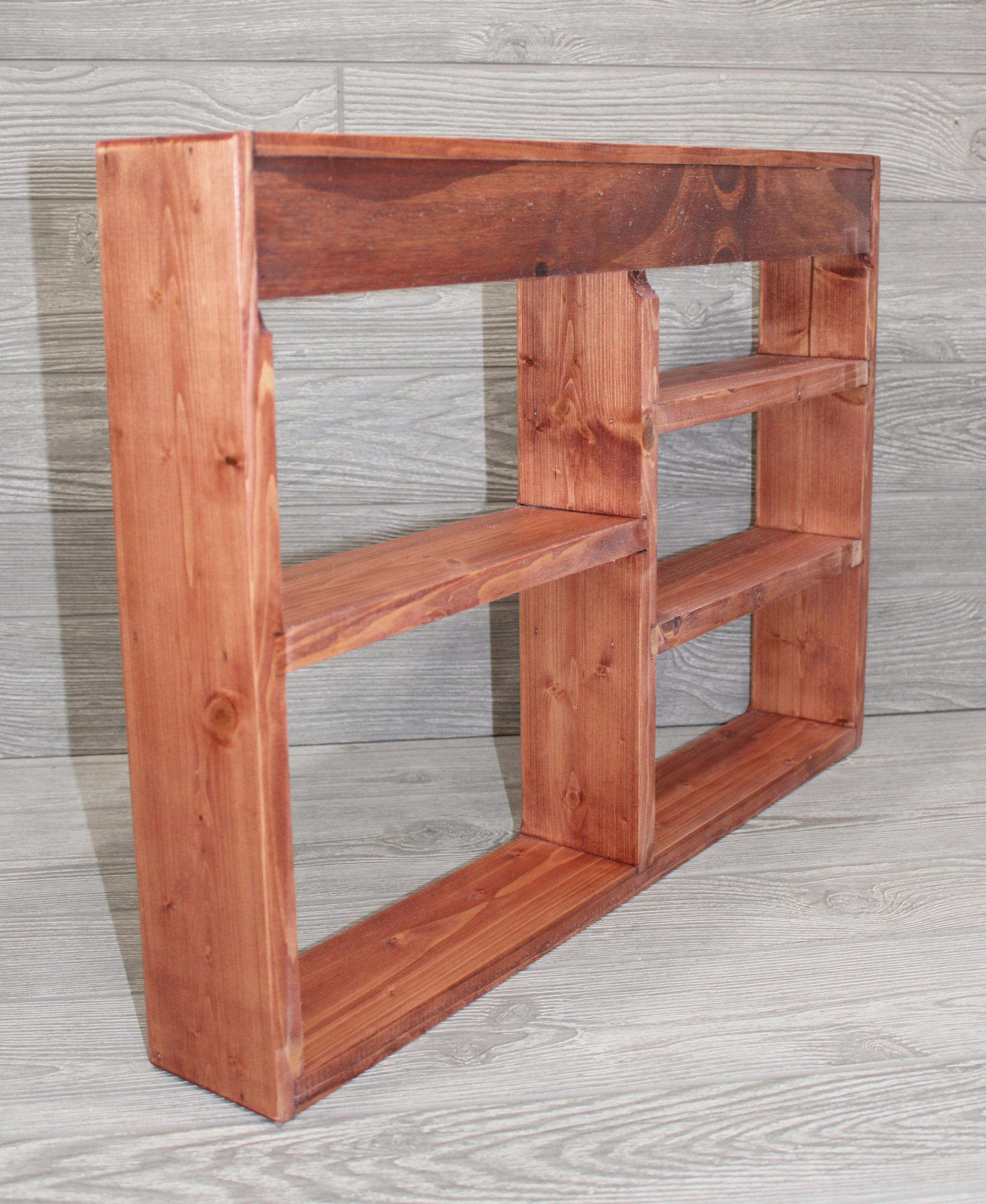 Wooden Display Shelf Wooden Display Case Wooden Shadow Box | Etsy