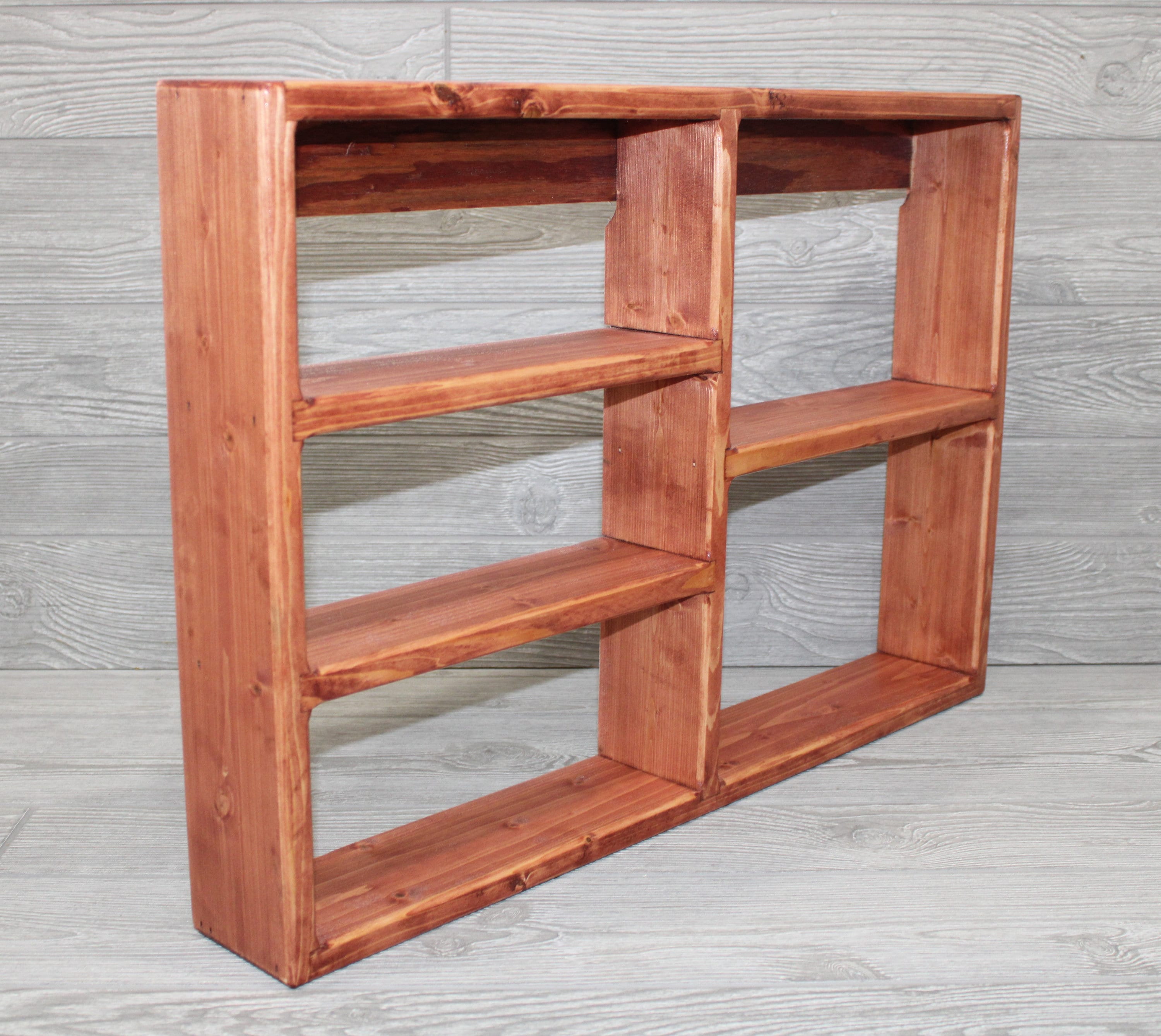 Wooden Display Shelf Wooden Display Case Wooden Shadow Box | Etsy