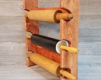 Multiple Rolling Pin Rack - Etsy