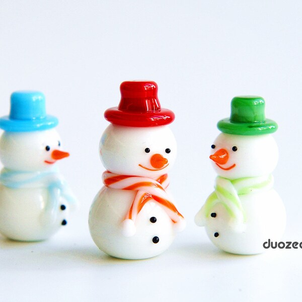 Miniature Snowman - Etsy