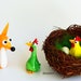 Handmade Lampwork Glass Fox Figurine, Whimsical Fox Statue, Glass ...
