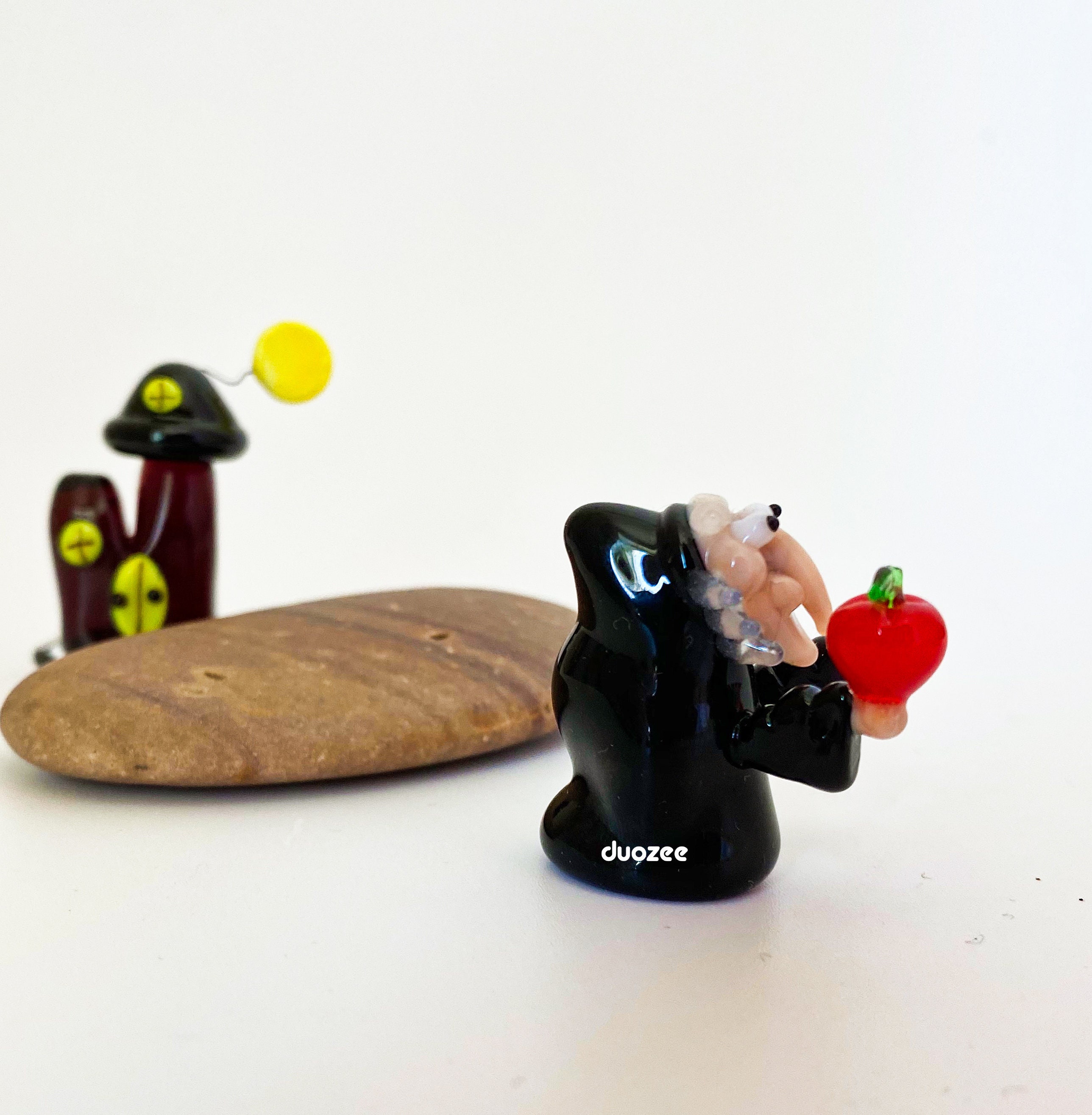Halloween Miniature, Handmade Collectible Lampwork Glass Micro ...