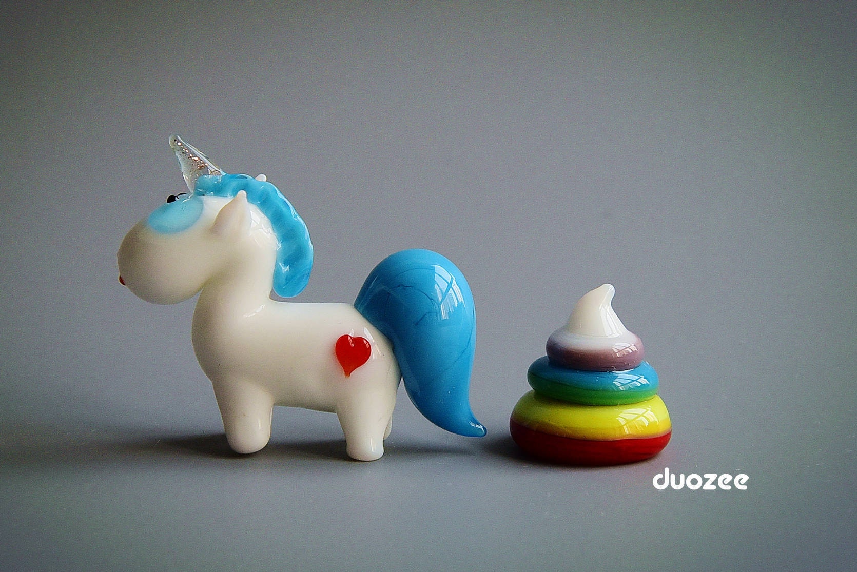 Handmade Lampwork Glass Magic Unicorn Poop Unicorn Poop | Etsy