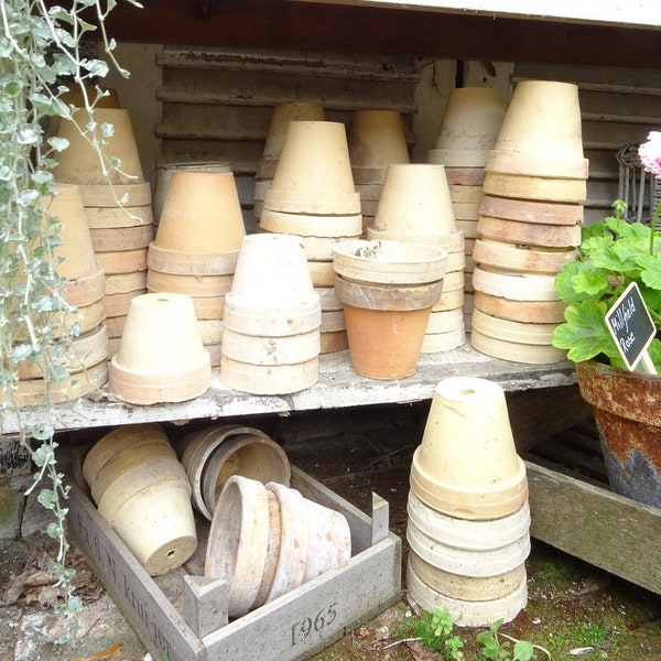 French Clay Pots - Etsy