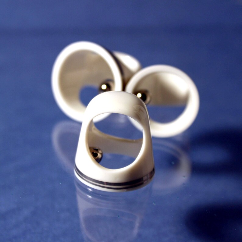 Orbit, Porcelain Ring - Etsy