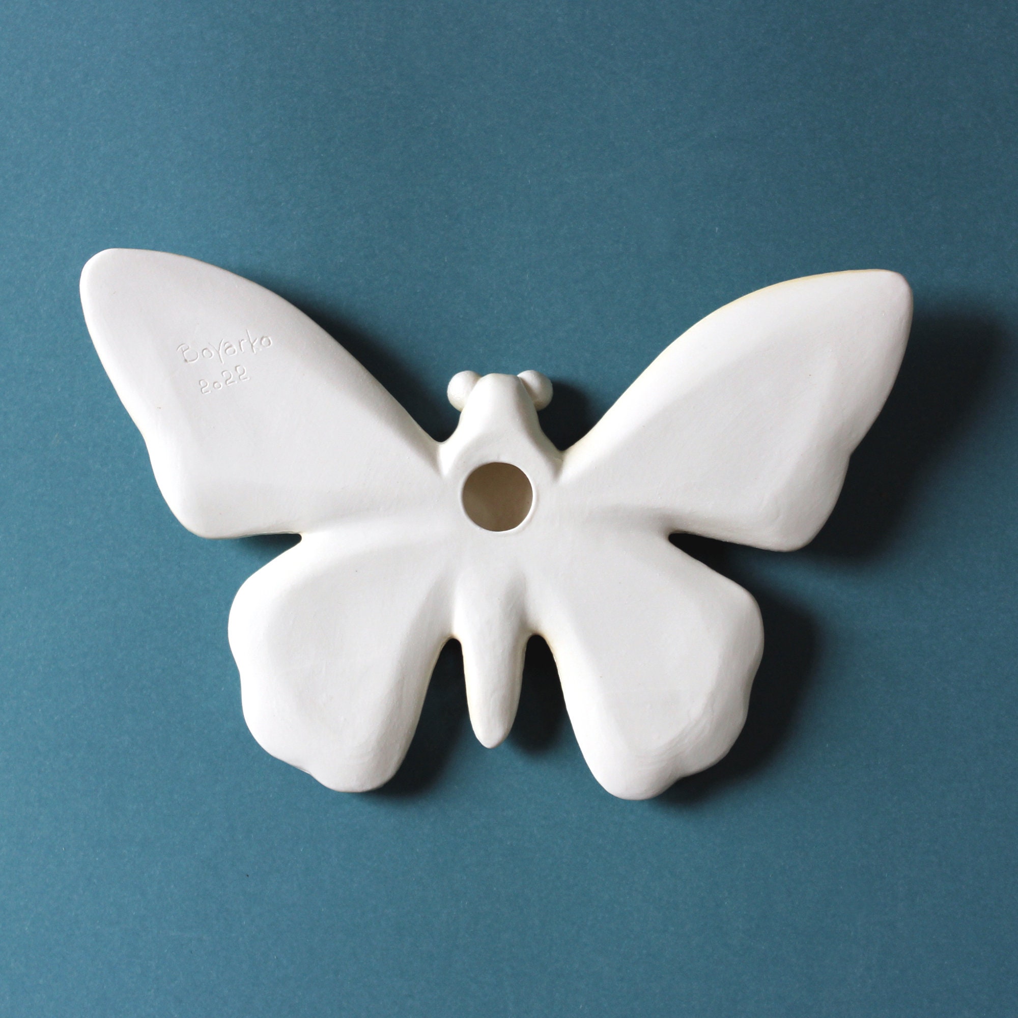 Set of 7 Porcelain BUTTERFLY Sculptures. Ready to Ship. - Etsy