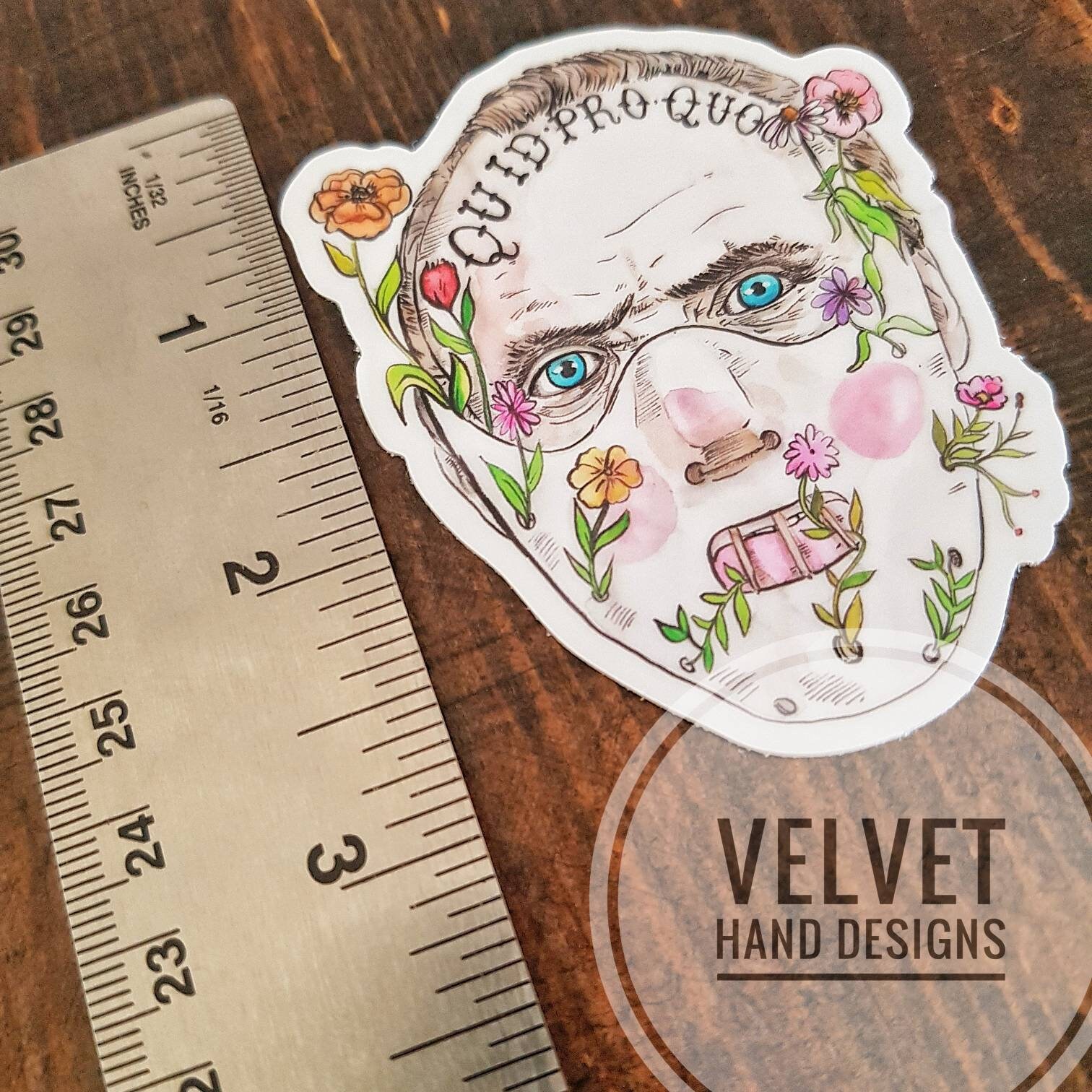 Quid Pro Quo Clarice 2.5x3 Vinyl Sticker - Etsy