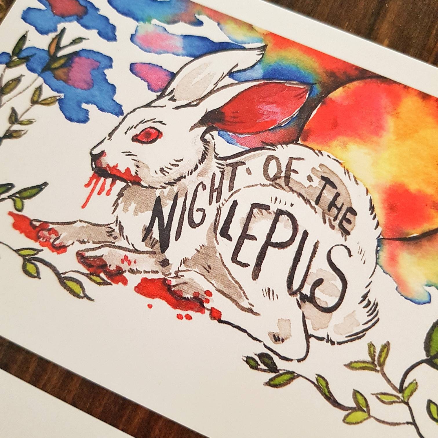 Horror Postcards 4x6 Original Horror Illustrations - Etsy