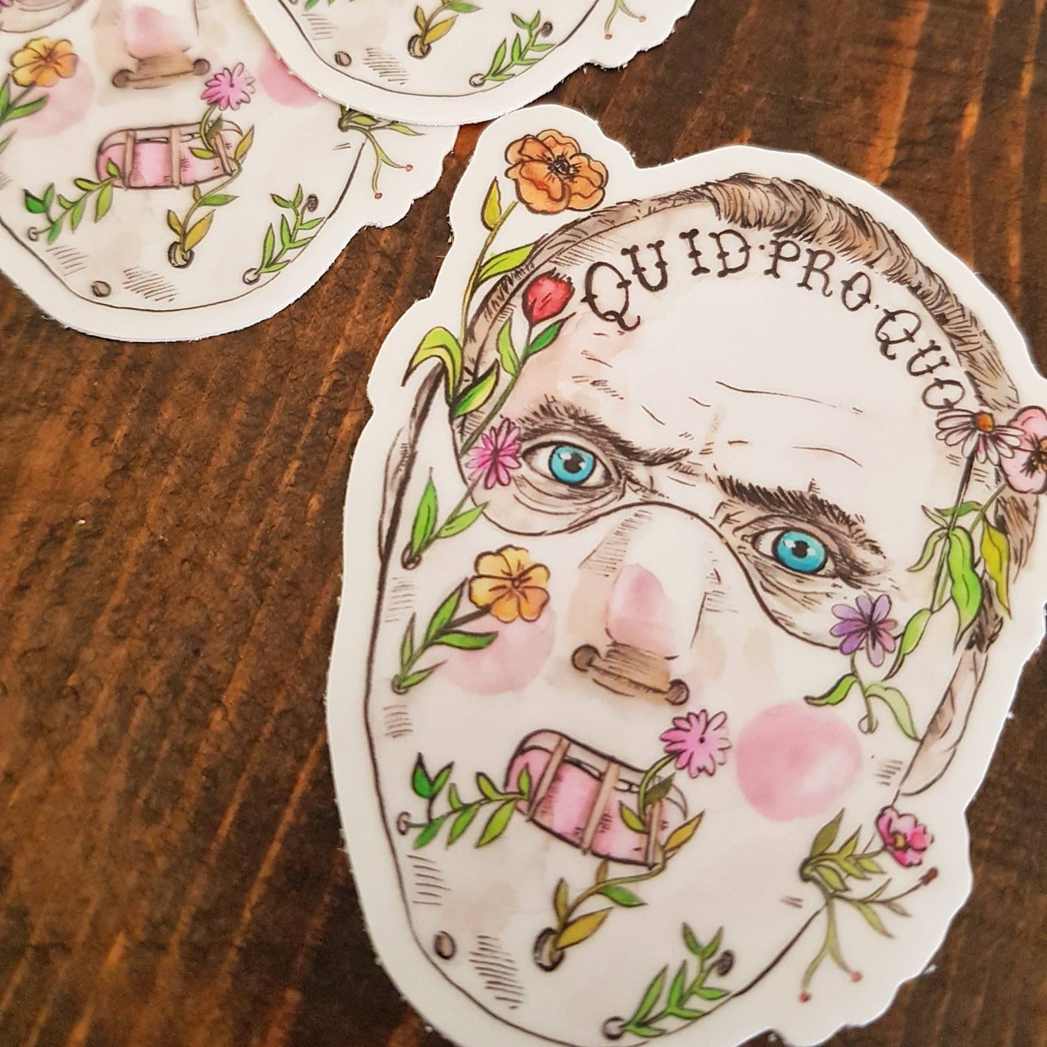 Quid Pro Quo Clarice 2.5x3 Vinyl Sticker - Etsy