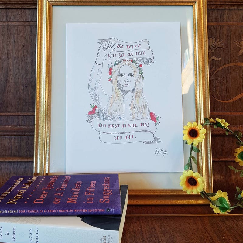 Gloria Steinem Poster - Etsy