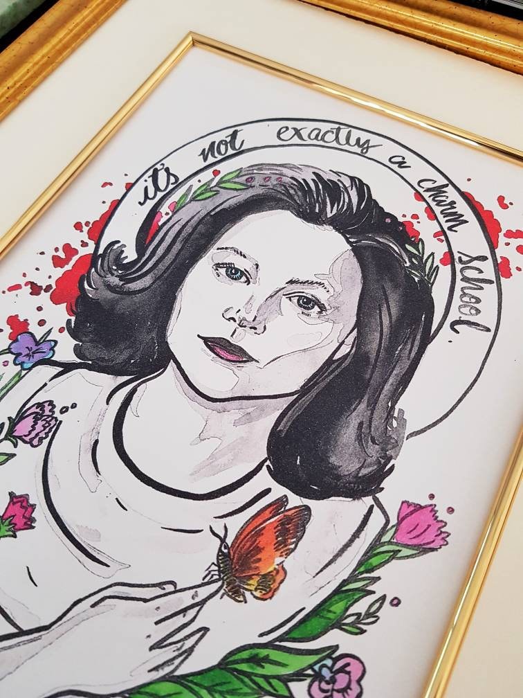 Clarice Starling Print- Silence of the Lambs - Etsy