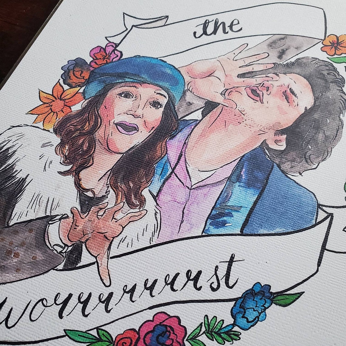 Jean Ralphio und Mona Lisa Saperstein Drucken | Etsy