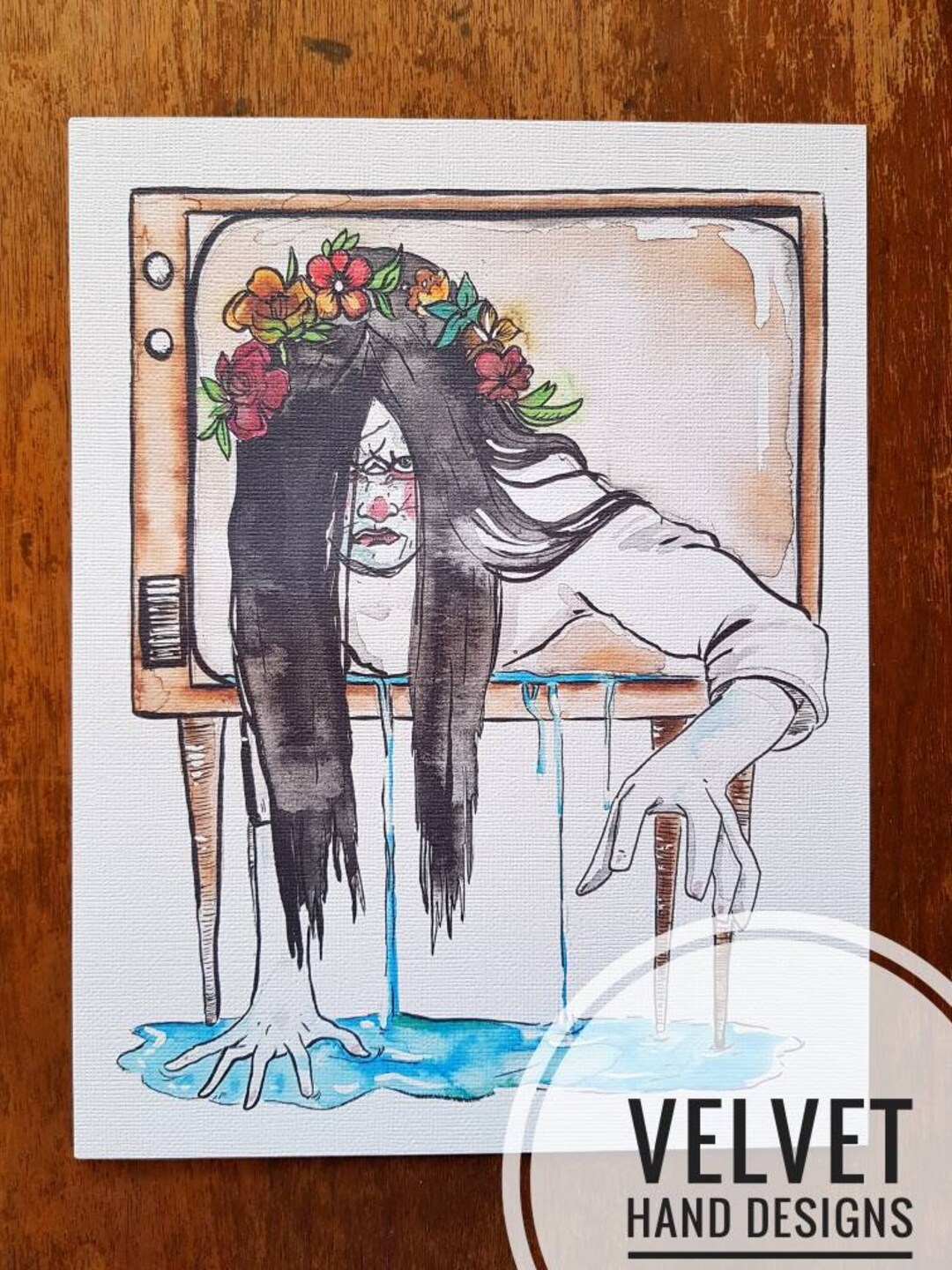 Samara Print- the Ring- Ringu - Etsy