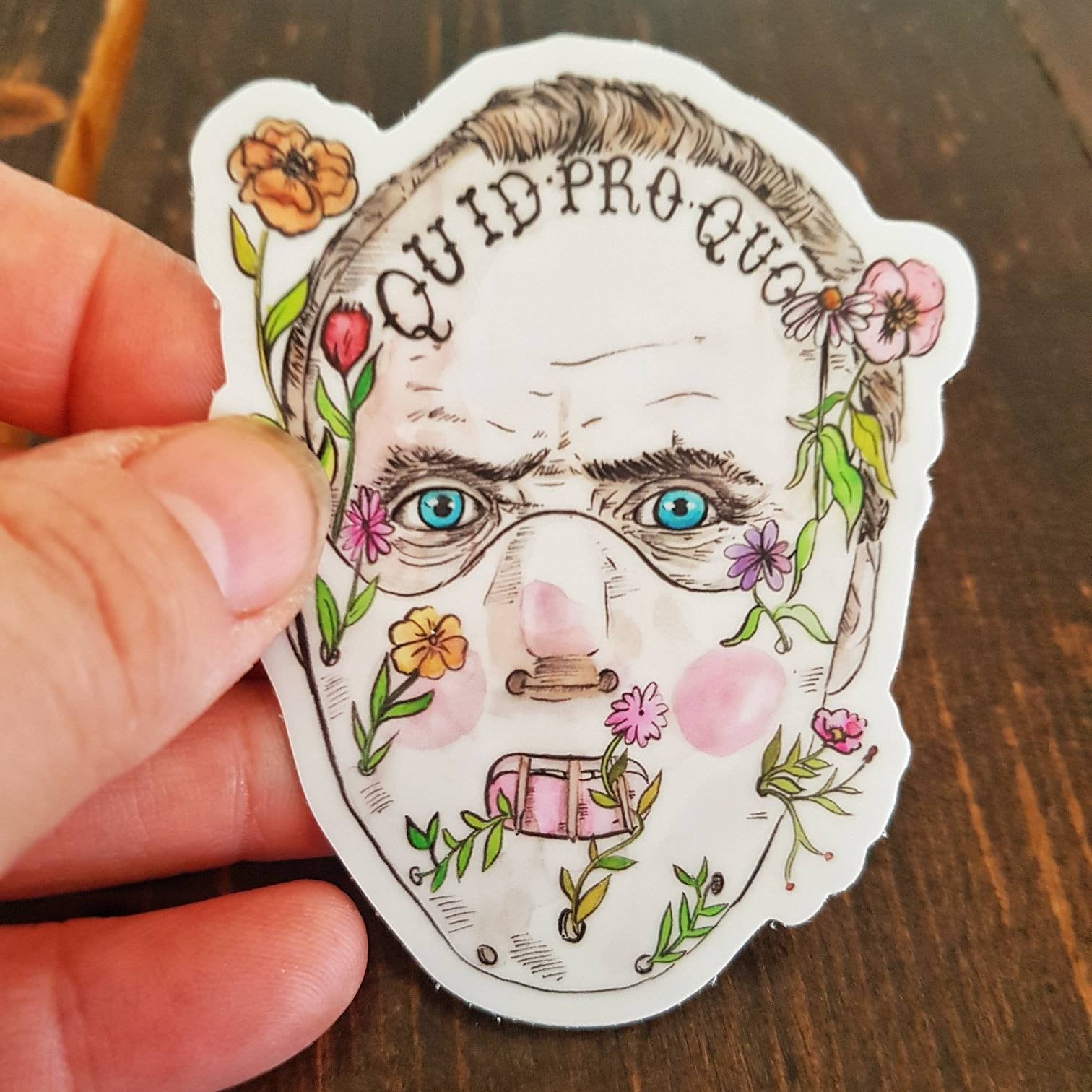 Quid Pro Quo Clarice 2.5x3 Vinyl Sticker - Etsy