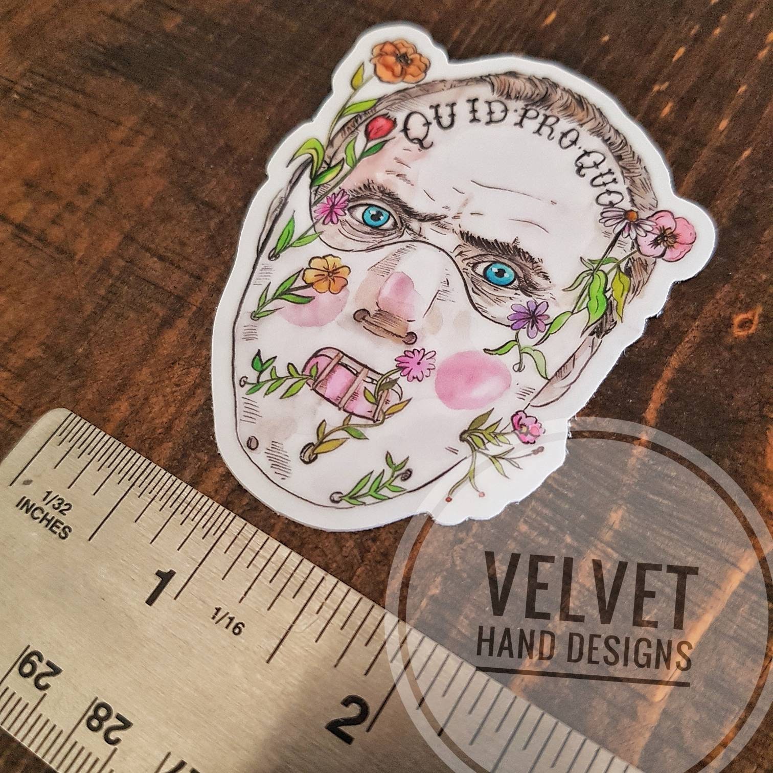 Quid Pro Quo Clarice 2.5x3 Vinyl Sticker - Etsy