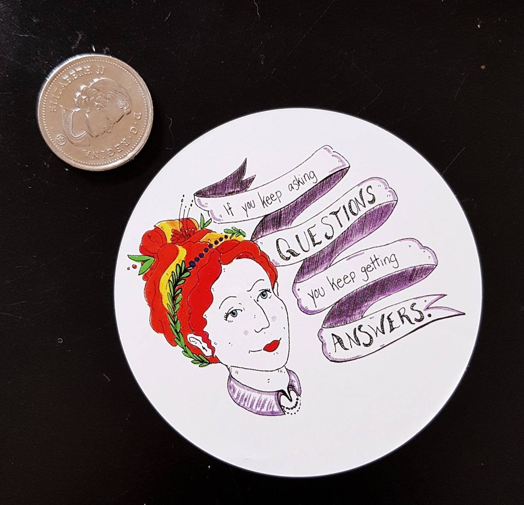 Miss Frizzle 3x3 Sticker - Etsy