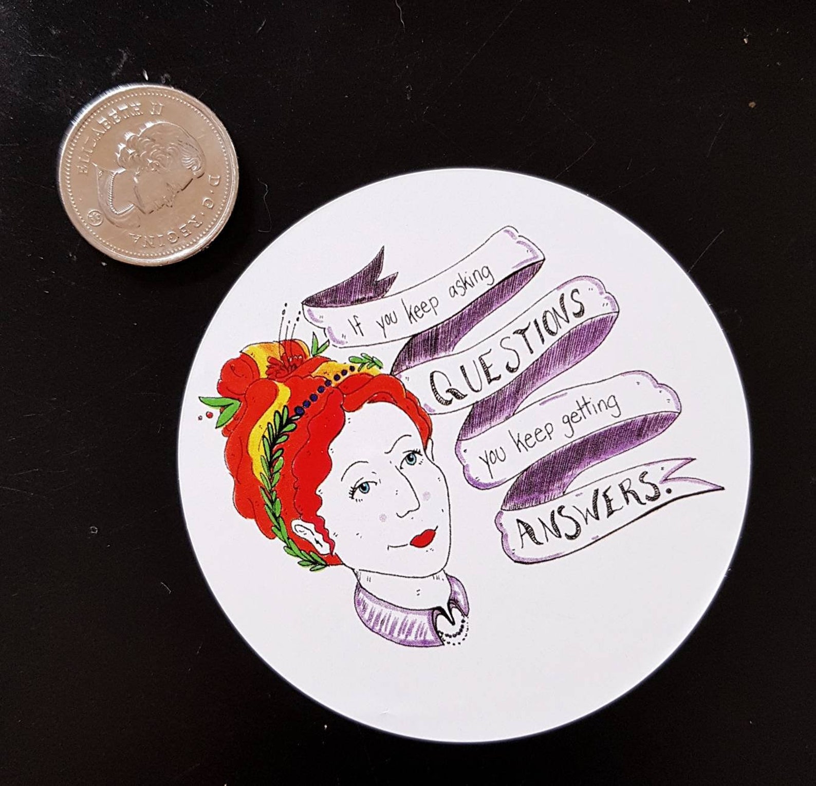 Miss Frizzle 3x3 Sticker - Etsy