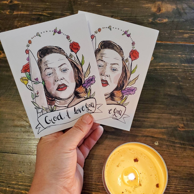 Annie Wilkes Misery Love Greeting Card - Etsy Canada